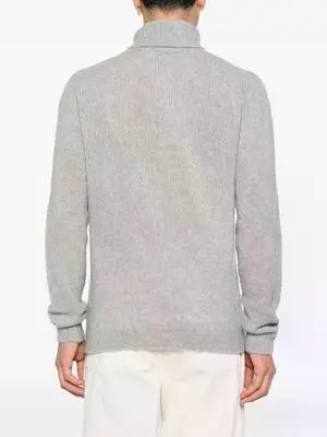 SCAGLIONE Turtleneck Ribbed Sweater
