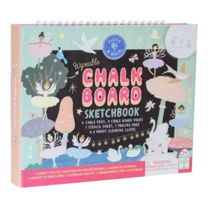 FLOSS & ROCK Chalkboard Sketchbook - Enchanted
