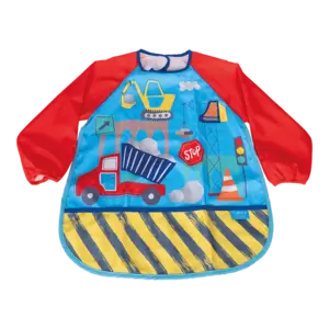 FLOSS & ROCK Printed Apron With Sleeves - Construction