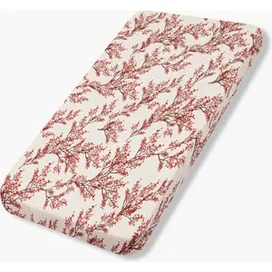 MILKBARN Organic Cotton Crib Sheet Winterberry