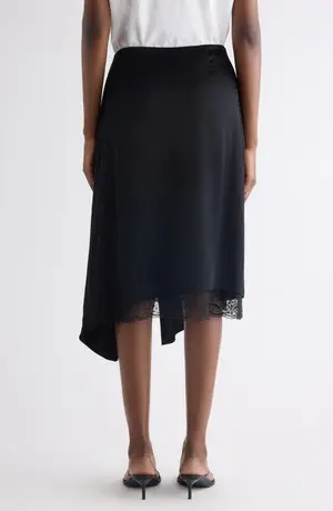 Acne Studios Inouka Layered Skirt - Black