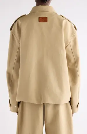 Acne Studios Organic Cotton Sateen Jacket