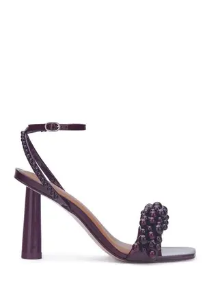 ARCH NYC Embellished High Heel Sandals