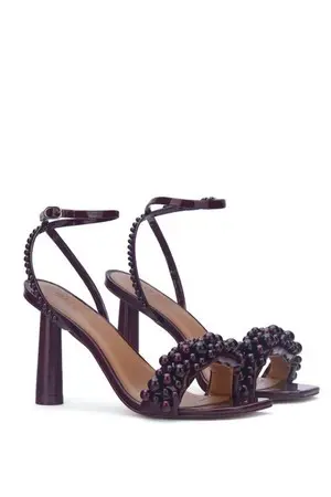 ARCH NYC Embellished High Heel Sandals