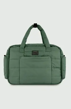 DEUX PAR DEUX Diaper Bag With Changing Mat - Green