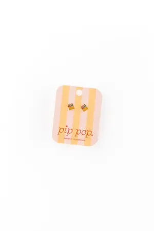 PIP POP Crayon Stud Earrings