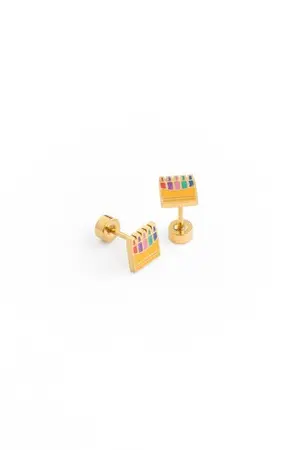 PIP POP Crayon Stud Earrings