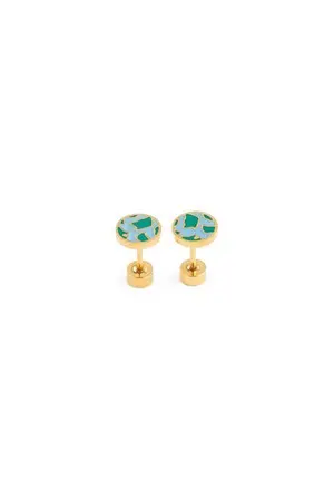 PIP POP Earth Stud Earrings - Multi