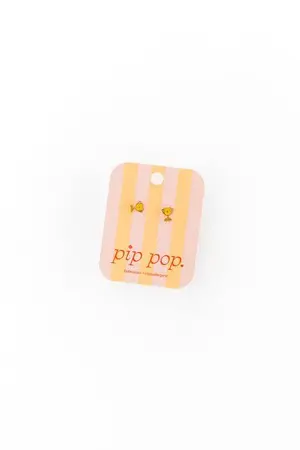 PIP POP Trophy Stud Earrings