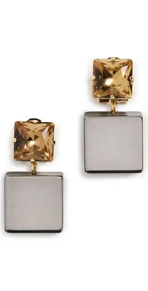 Rachel Comey Halstead Gem Earrings - Dove