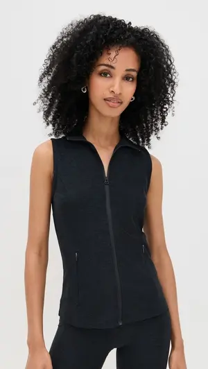 Beyond Yoga Venice Zip Front Vest