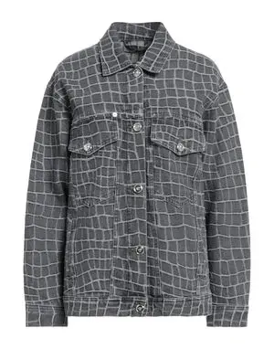 Versace Denim Trucker Jacket - Grey