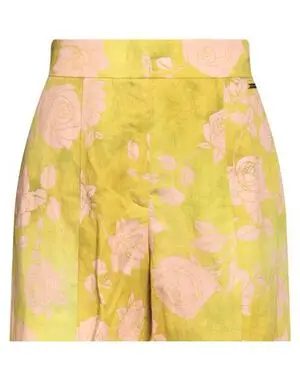 MARCIANO Floral Print Twill Shorts - Green