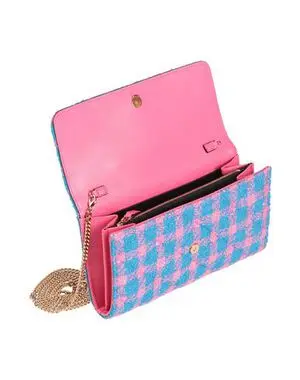 Versace Handbag In Calfskin, Virgin Wool And Polyamide