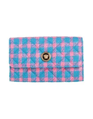 Versace Handbag In Calfskin, Virgin Wool And Polyamide