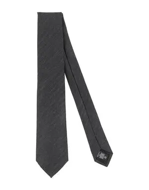 Emporio Armani Necktie In Virgin Wool And Silk