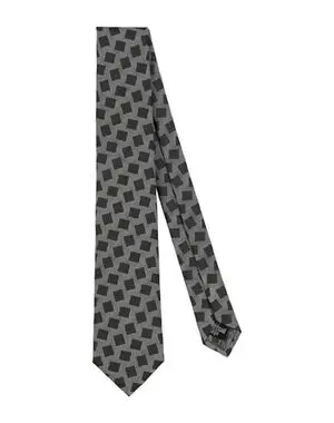Emporio Armani Silk Necktie Grey