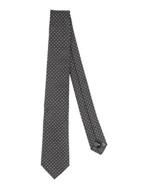 Emporio Armani Silk Necktie - Grey