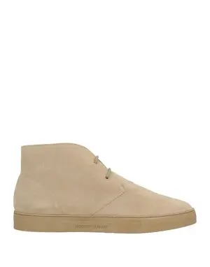 Emporio Armani Leather Ankle Boots