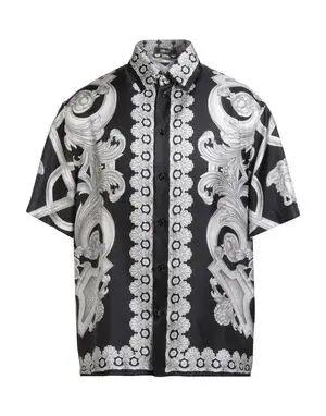 Versace Shirt Size Silk In Black - 66% Off | Editorialist