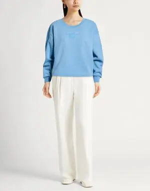 Emporio Armani Sweatshirt In Light Organic Cotton Blend