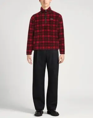 Woolrich Polar Fleece Tartan Sweatshirt