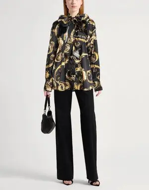 Versace Printed Bow Shirt