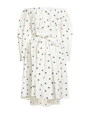Maje Mini Polka-dot Flared Dress