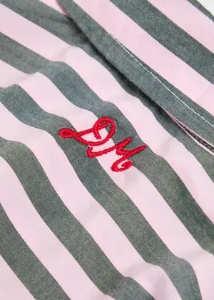 DAMSON MADDER Striped Cotton-poplin Shirt