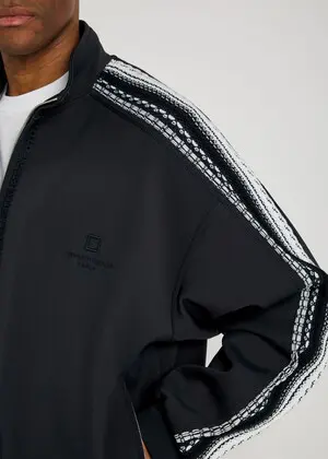 WOOYOUNGMI Embroidered Jersey Track Jacket