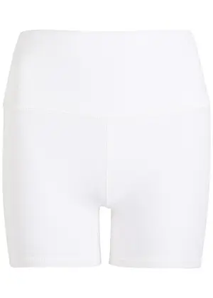Varley Freesoft High-rise Stretch-jersey Shorts - White
