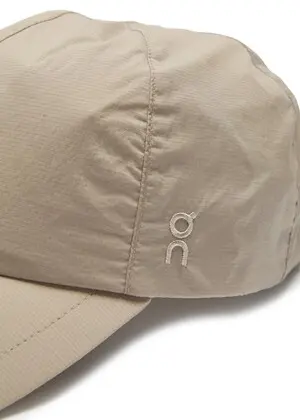 On Logo-embroidered Shell Cap