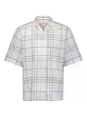 Marni Check-pattern Short-sleeve Shirt