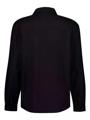 Frescobol Carioca Nuno Long-sleeves Pocket Shirt Jacket - Black