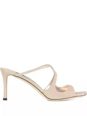 JIMMY CHOO 75mm Anise Square-toe Sandals