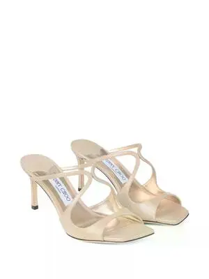 JIMMY CHOO 75mm Anise Square-toe Sandals