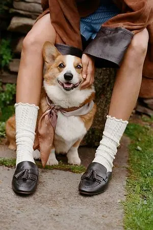 Maeve Kiltie Tassel Loafer Mules - Black