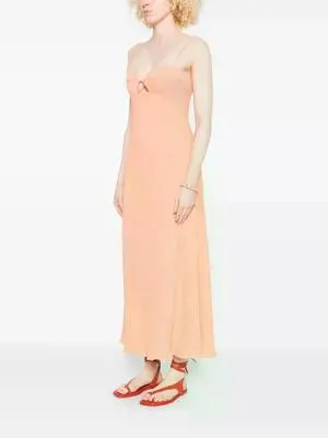 Johanna Ortiz Dream Spinner Midi Dress - Orange