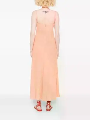 Johanna Ortiz Dream Spinner Midi Dress - Orange