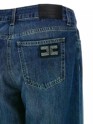 Elisabetta Franchi Logo-plaque Jeans