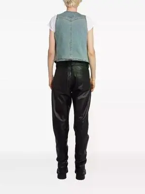Zadig&Voltaire V-neck Studded Waistcoat - Blue