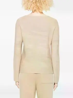 Marc O'polo Boat-neck Long-sleeve Top - Neutrals