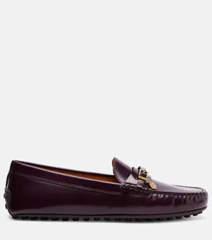 TOD'S Gommino Leather Loafers
