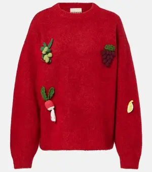 ALEMAIS Alémais Fruitto Alpaca-blend Sweater
