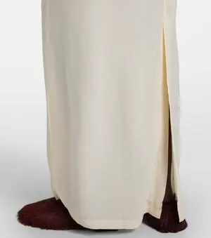 THE FRANKIE SHOP Aeson Jersey Maxi Skirt - Yellow