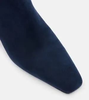 Gabriela Hearst Luke Suede Ankle Boots - Blue
