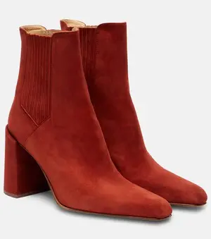 Women's Red Ankle Boots