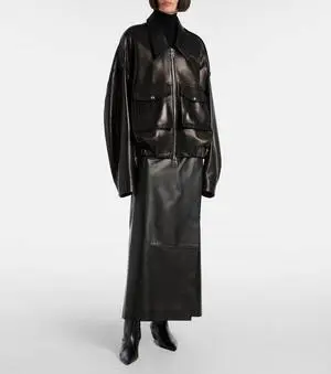 Khaite Sybil 40 Leather Knee-high Boots