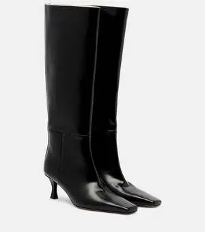 Proenza Schouler Leather Knee-high Boots - Black