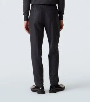 TOD'S Straight Virgin Wool Trousers